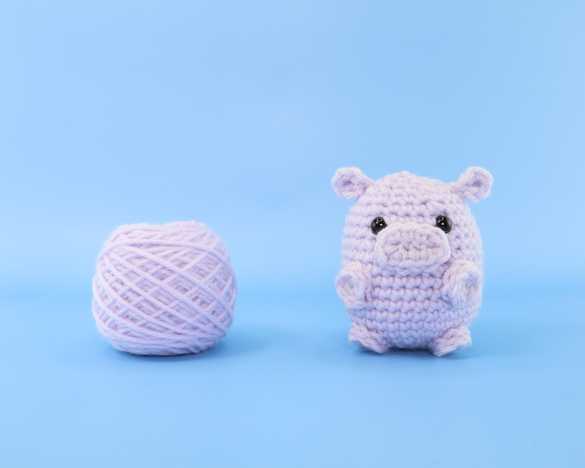 Hannah The Hippo Crochet Kit – Animal Crochet Store