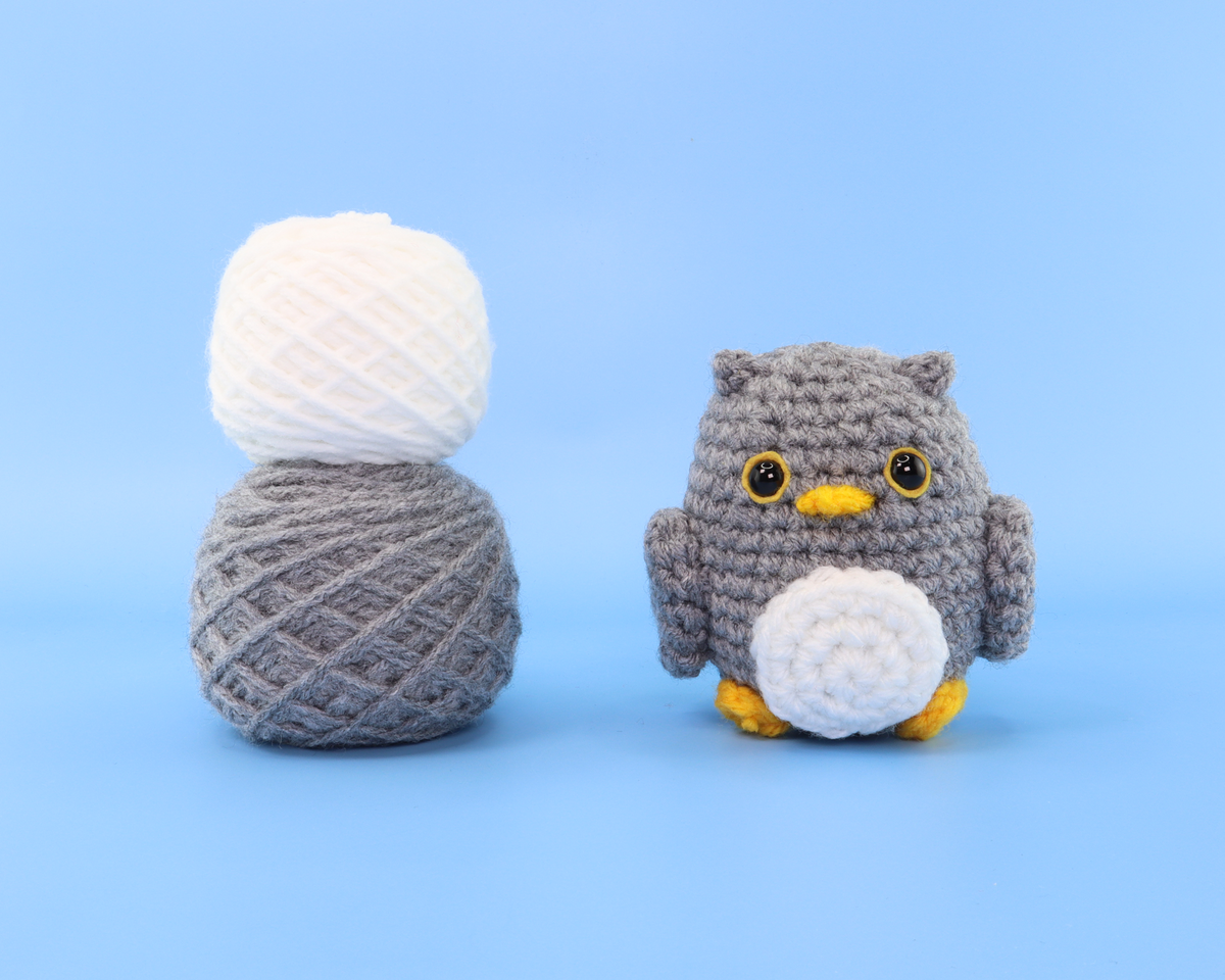 Luna The Owl Crochet Kit – Animal Crochet Store