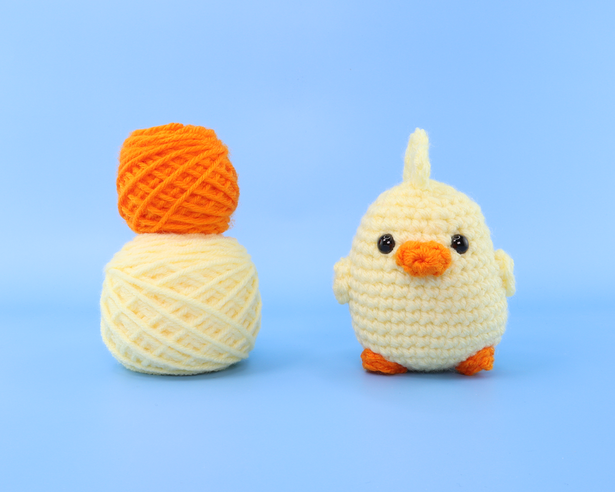 Penny The Baby Chick Crochet Kit – Animal Crochet Store