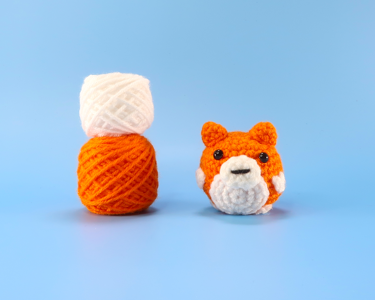 Corgi Dog Crochet Kit & Pattern | Beginner Crochet Kit | Animal Crochet ...